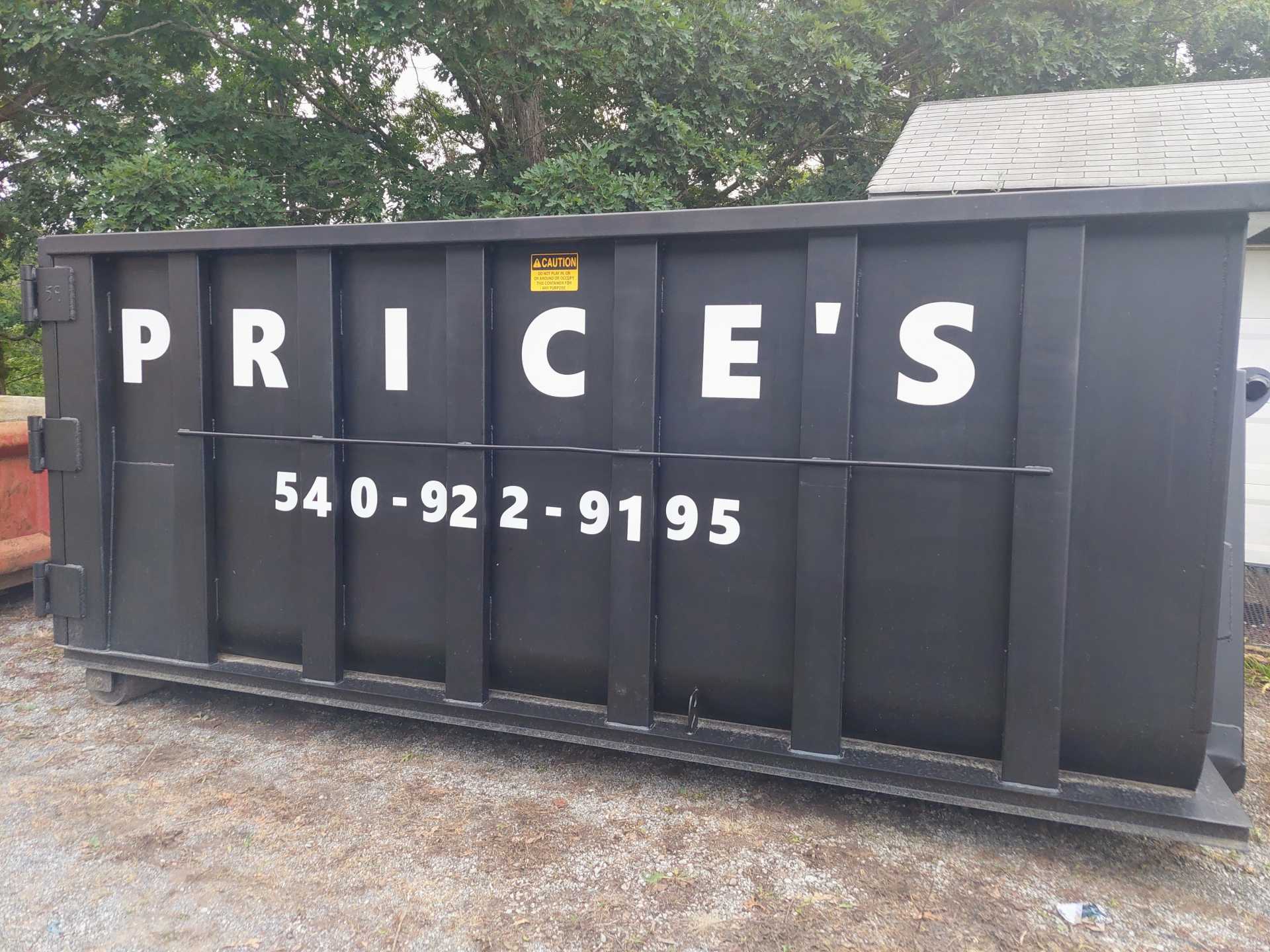 About – Price's Rolloff Services, Inc.